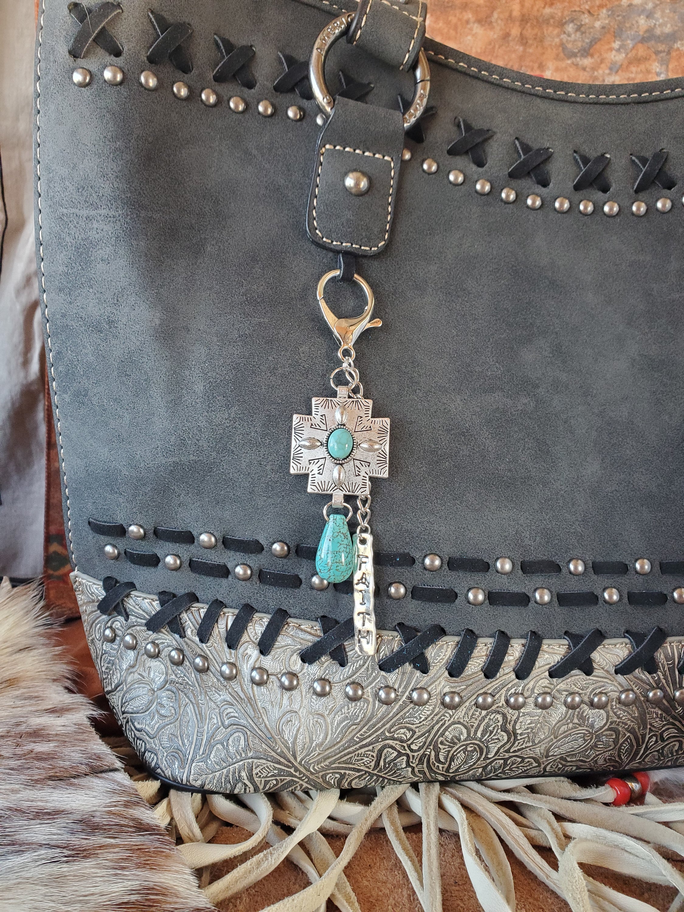 Western Purse Dangle, Bag Charm for Purse, Hand Bag, Boot, Backpack ...