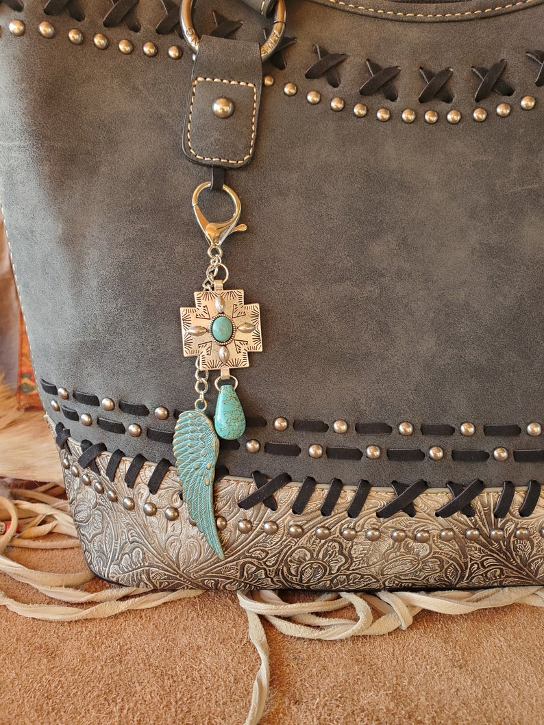 Western Purse Dangle, Bag Charm for Purse, Hand Bag, Boot, Backpack ...