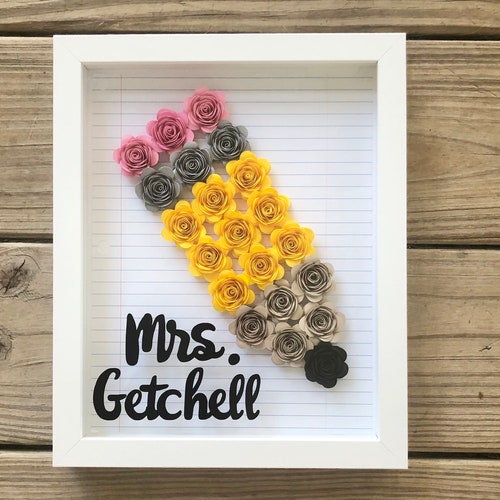 Teacher Appreciation Shadow Box - Etsy