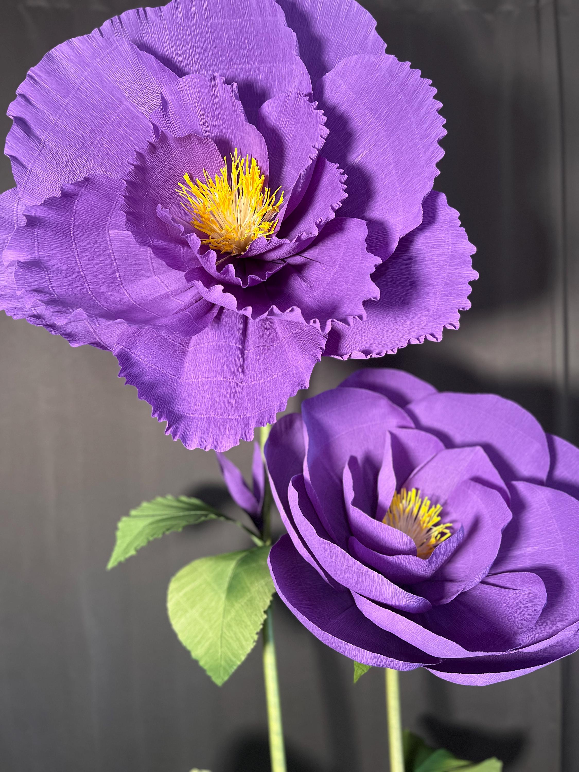 Crepe Paper Flower, Giant Paper Flower, Giant Crepe Paper Flower, Giant ...