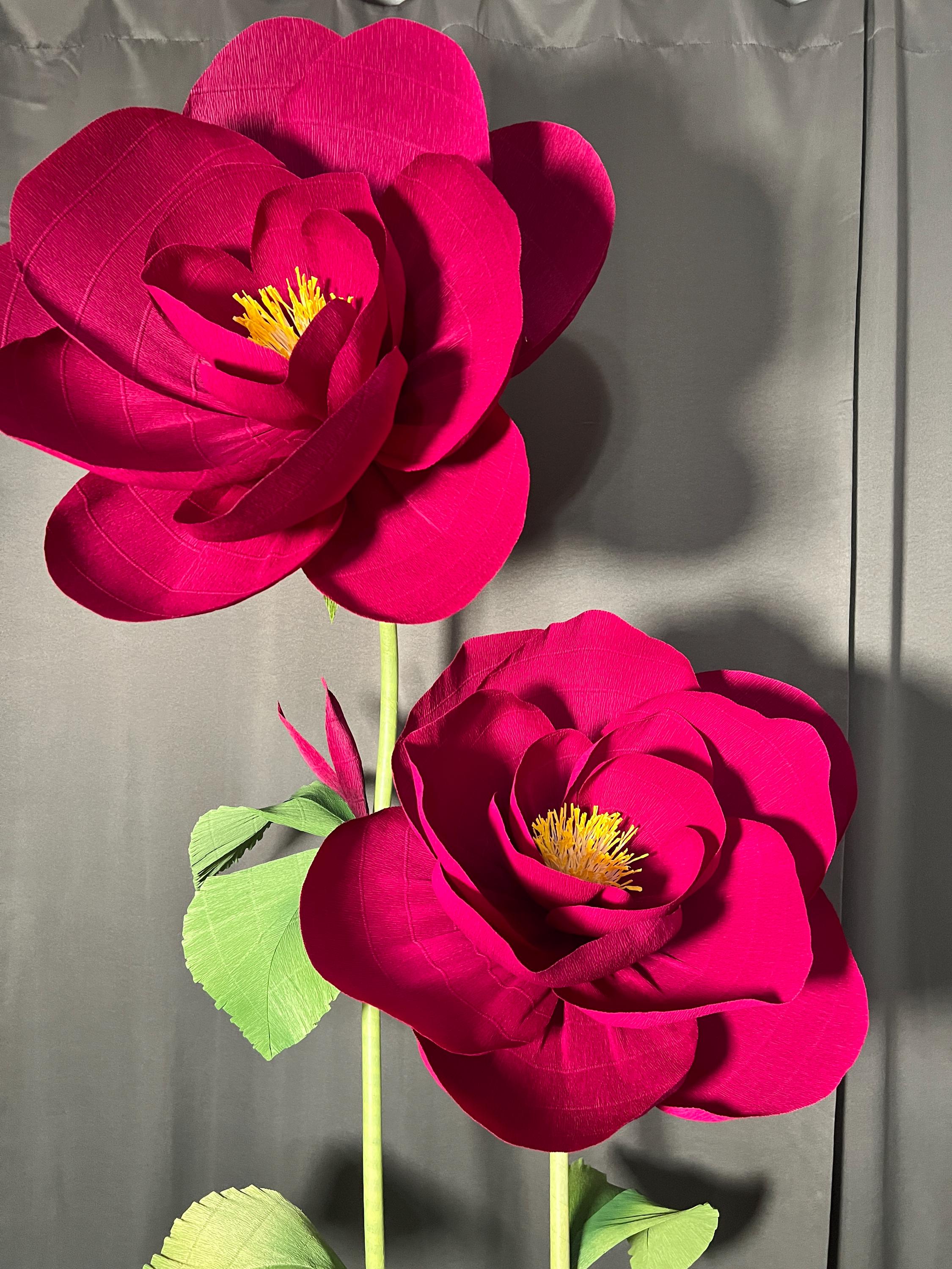 Crepe Paper Flower, Giant Paper Flower, Giant Crepe Paper Flower, Giant ...