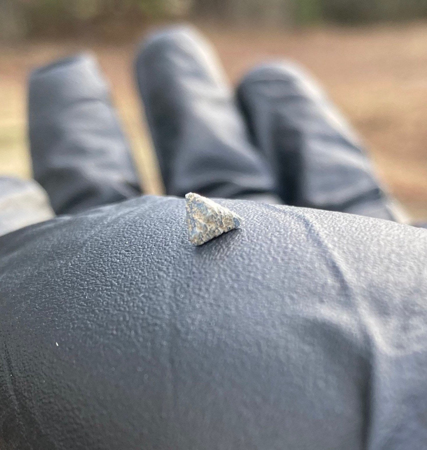 1.5 Ct Benitoite DT Triangle stoney Shielding Psychic Development ...