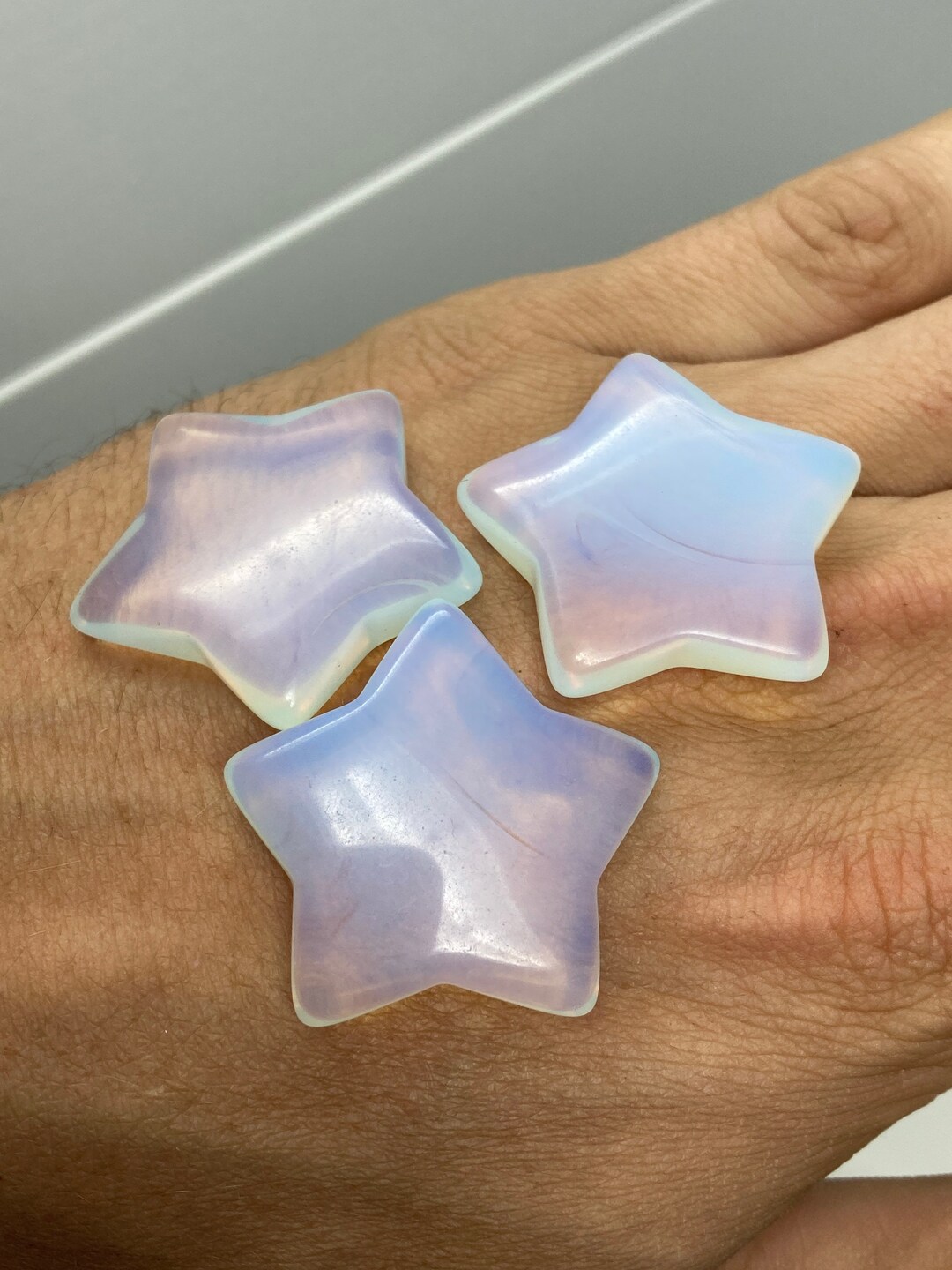 Opalite Star Star Carving Divine Oneness Persistence - Etsy