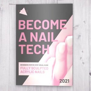 Become A Nail Tech Beginners Step by Step Visual Guide. - Etsy Canada