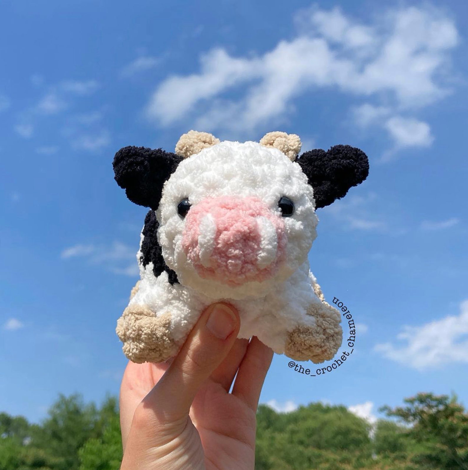 Pattern: Cow Crochet Plushie - Etsy