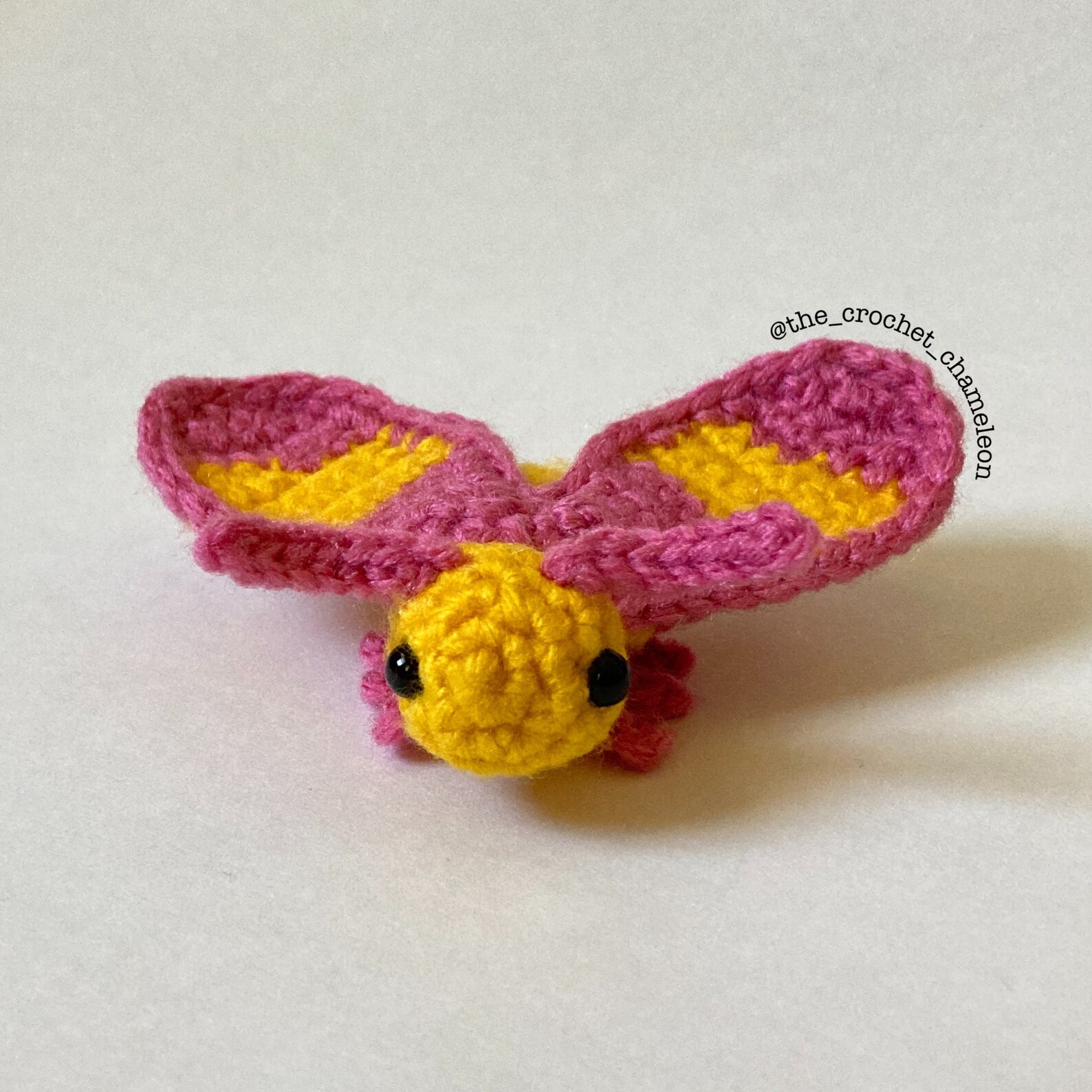 Pattern: Rosy Maple Moth Crochet Plushie - Etsy