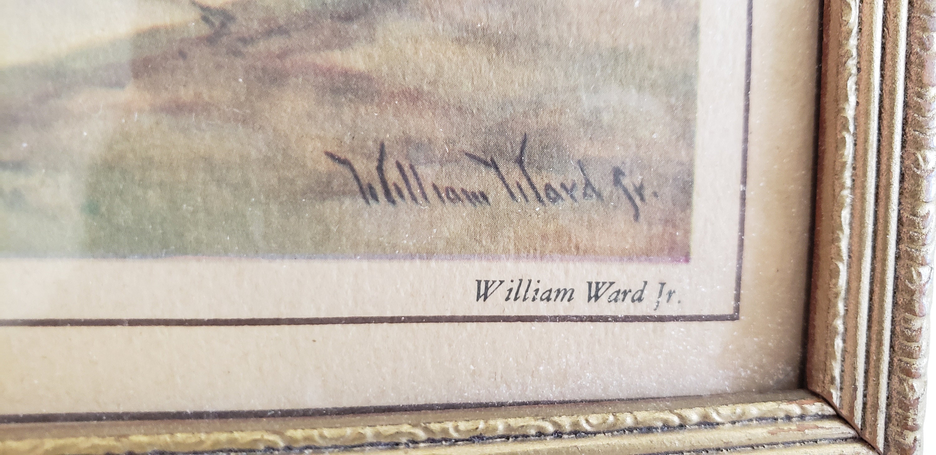 William Ward Jr. Signed Framed Print "returning Fisherman" - Etsy