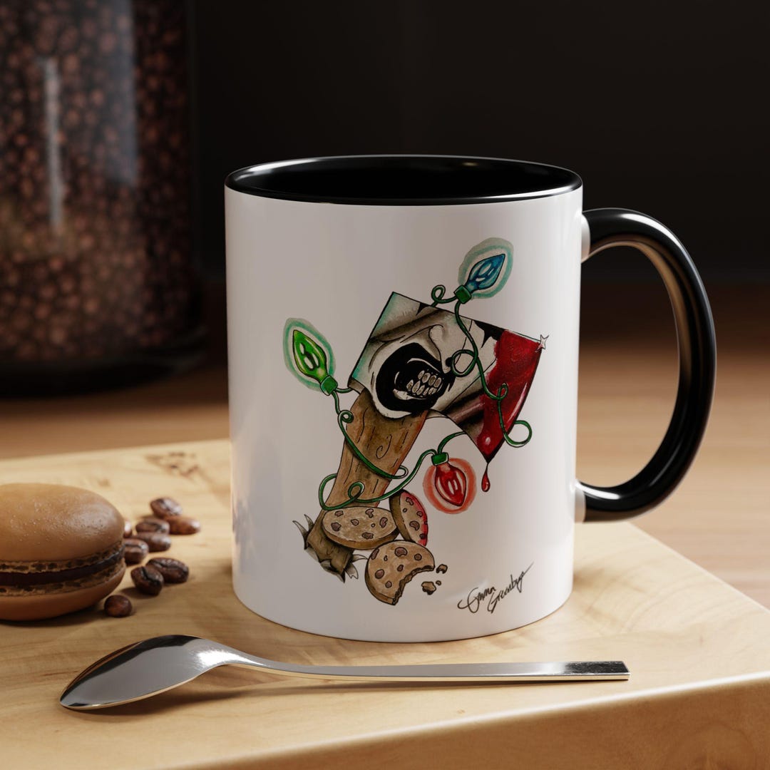 Terrifier 3 Mug, Art the Clown Axe, Lights and Cookies - Etsy