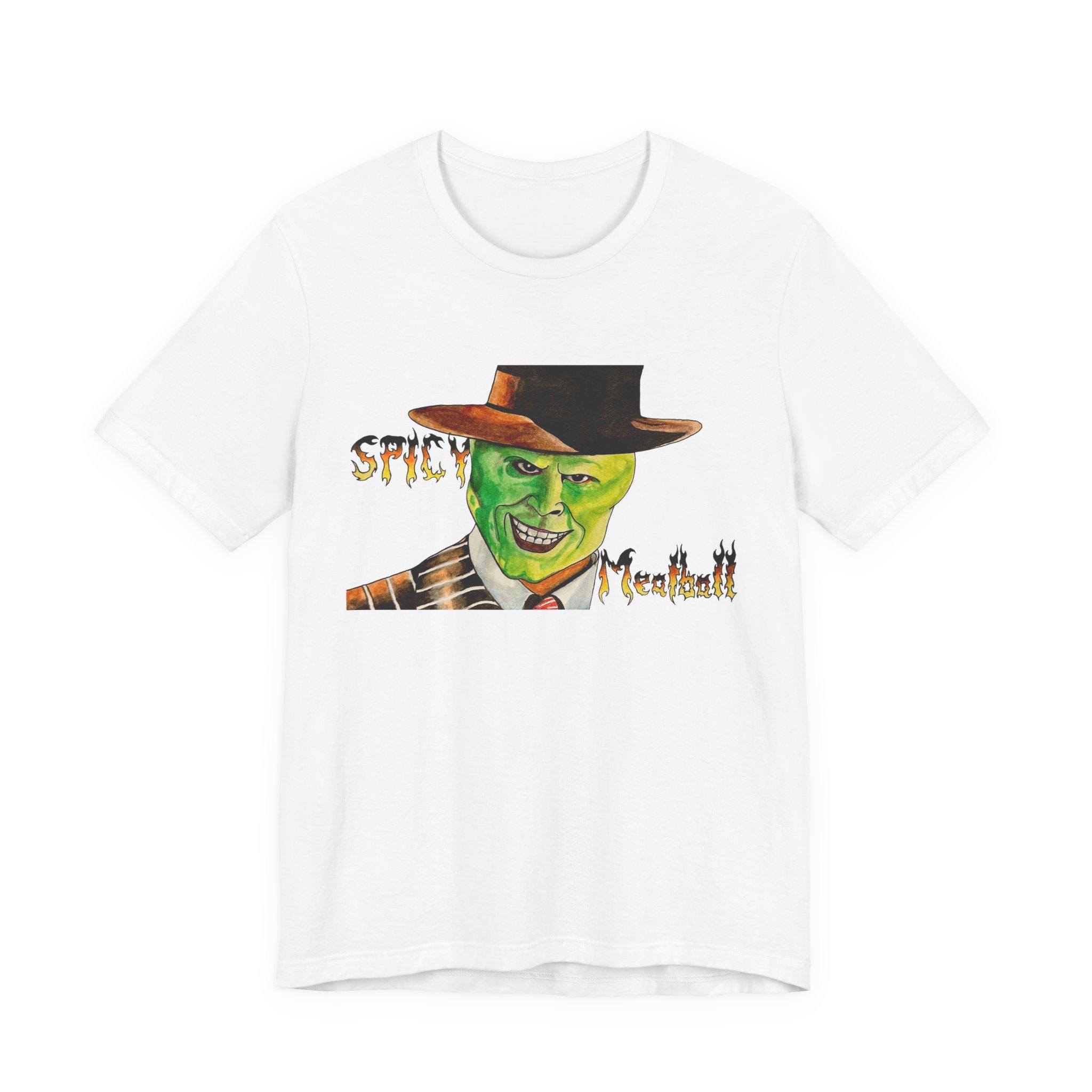 The Mask, Jim Carrey, Spicy Meatball Tee - Etsy