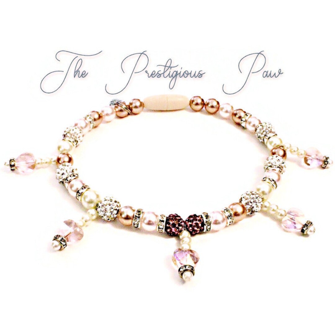 Bling Cat Collar "timeless Hearts" | Cat Wedding Collar | Gift for Pet ...