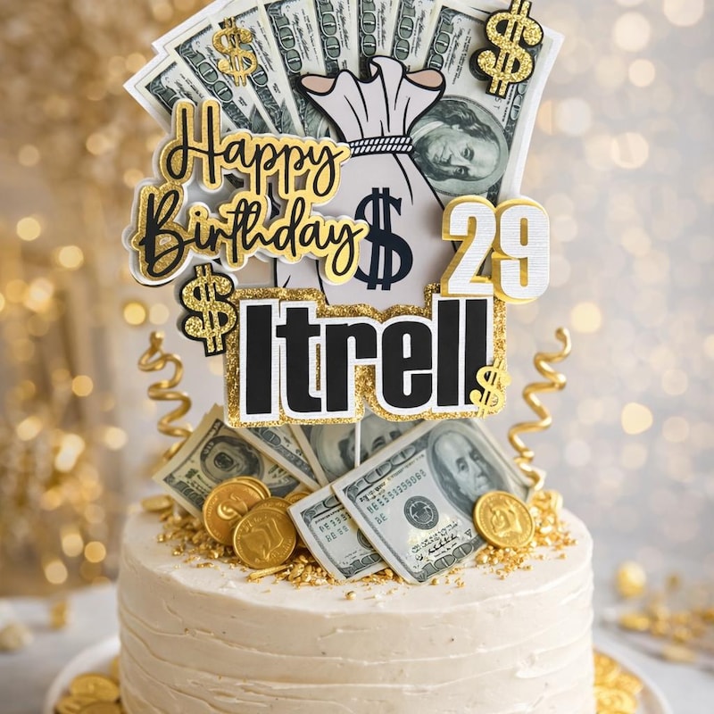 Piggy Bank Cake Topper - Etsy