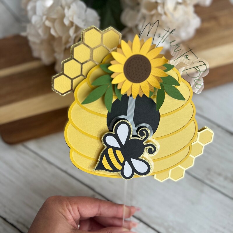 Baby Bee Cake Topper - Etsy
