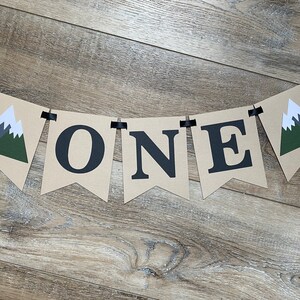 Mountain Large Party Bundle Adventure Awaits Theme First Birthday ...
