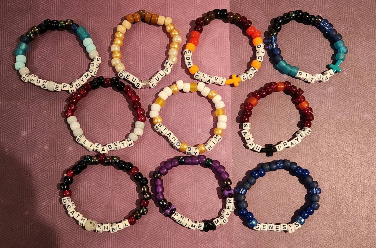 Opus Eponymous Inspired Kandi || the Band Ghost Kandi - Etsy