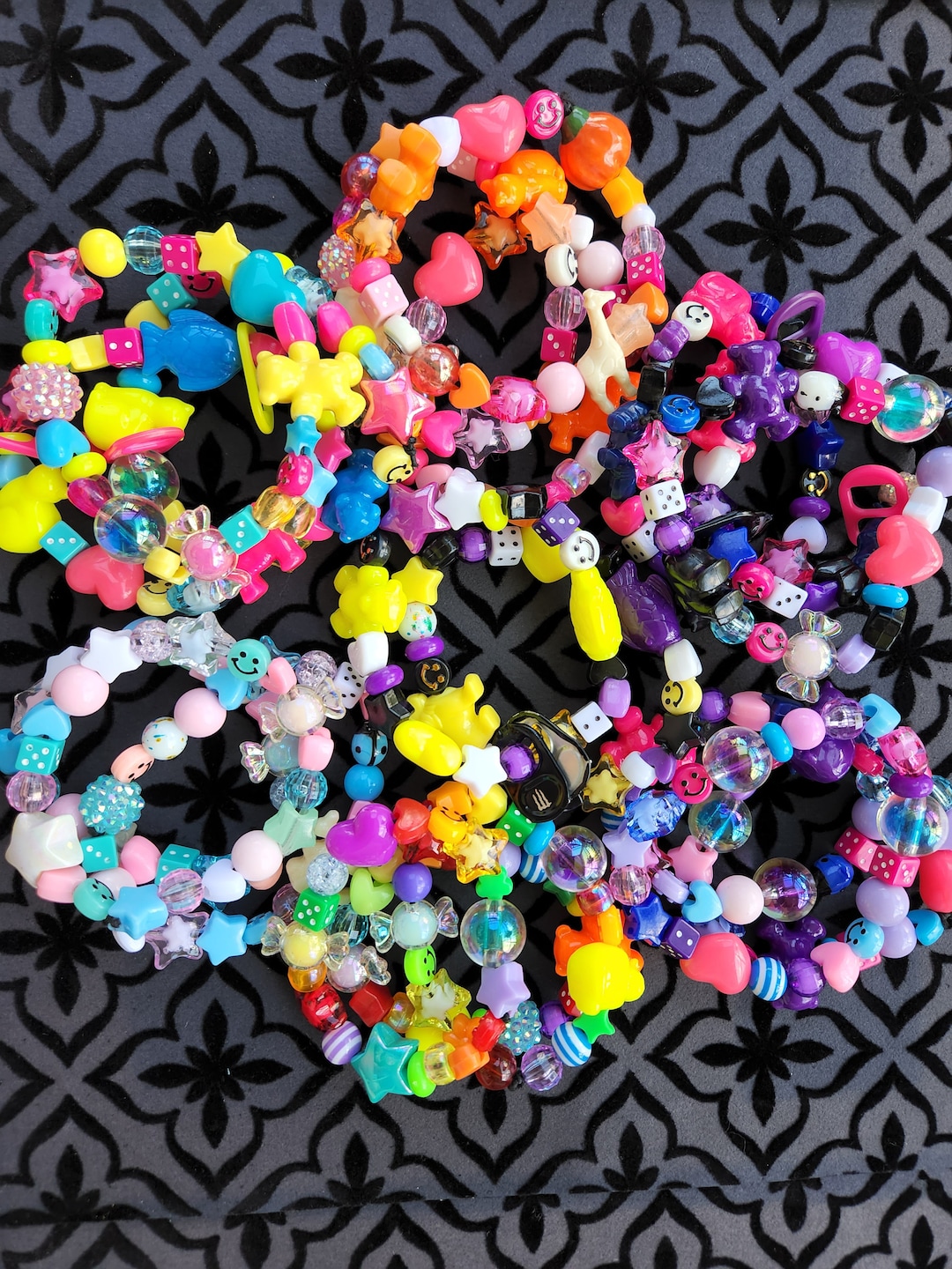 Pride Flag Cluster Kandi Singles - Etsy