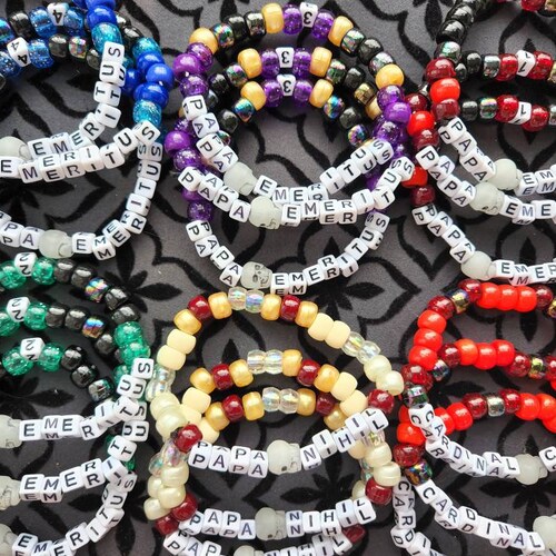 Opus Eponymous Inspired Kandi the Band Ghost Kandi - Etsy