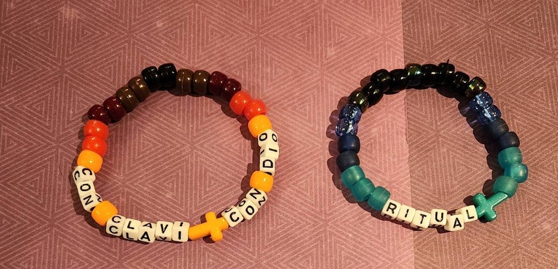 Opus Eponymous Inspired Kandi the Band Ghost Kandi - Etsy