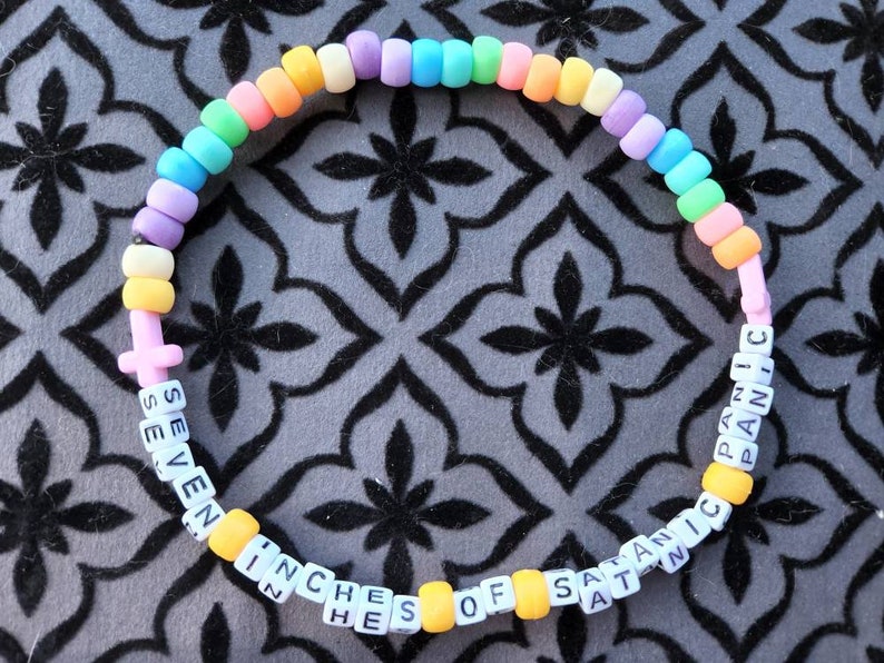 Seven Inches of Satanic Panic Ghost Kandi - Etsy