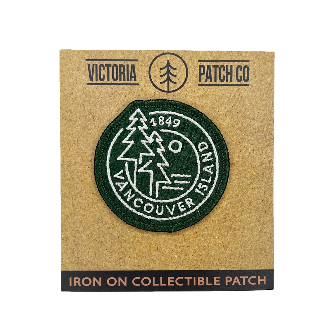 Vancouver Island Patch Vancouver Canada Collectible Patch Travel ...