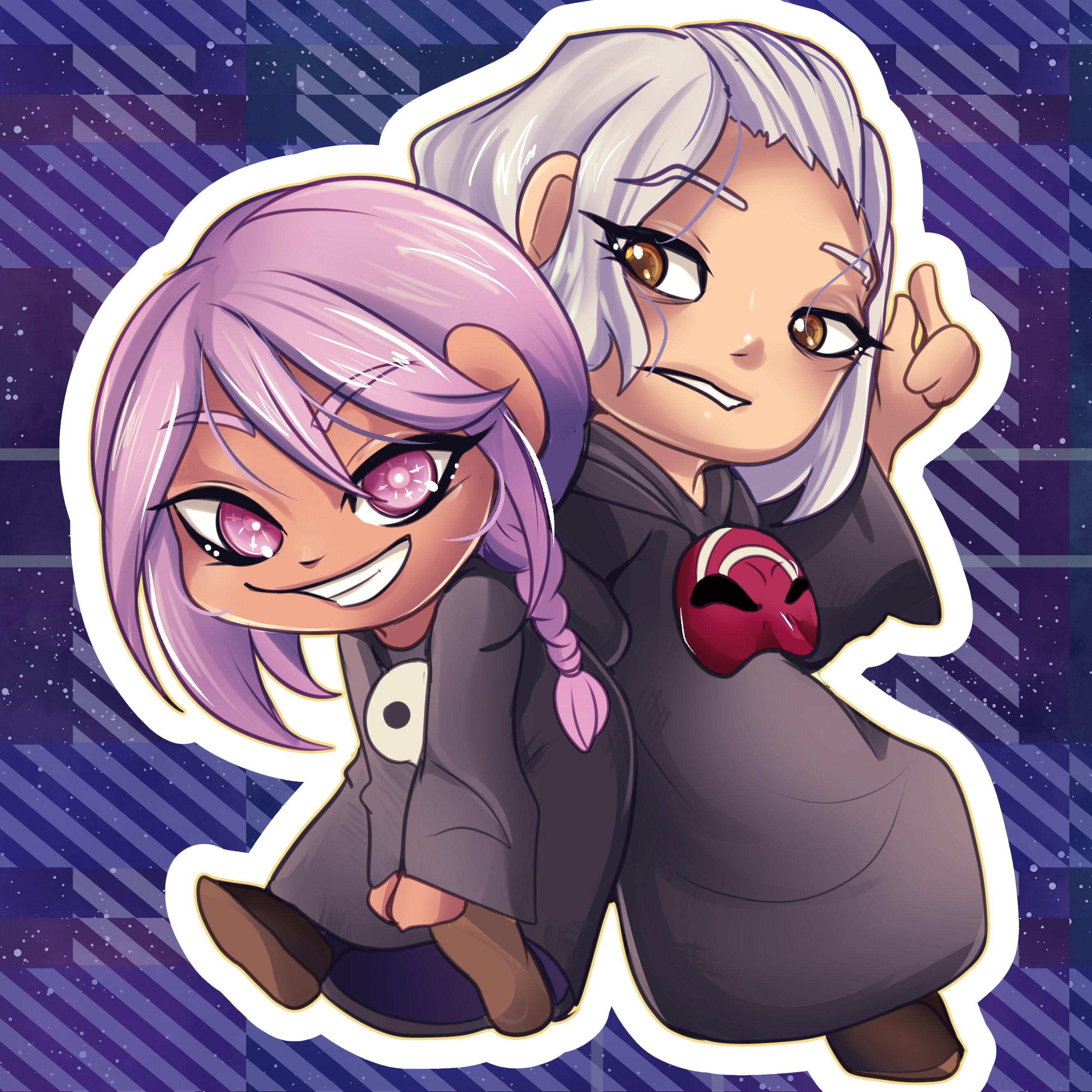 Hythlodaeus and Hades / Emet-selch Elpis Keychain-charm | Etsy