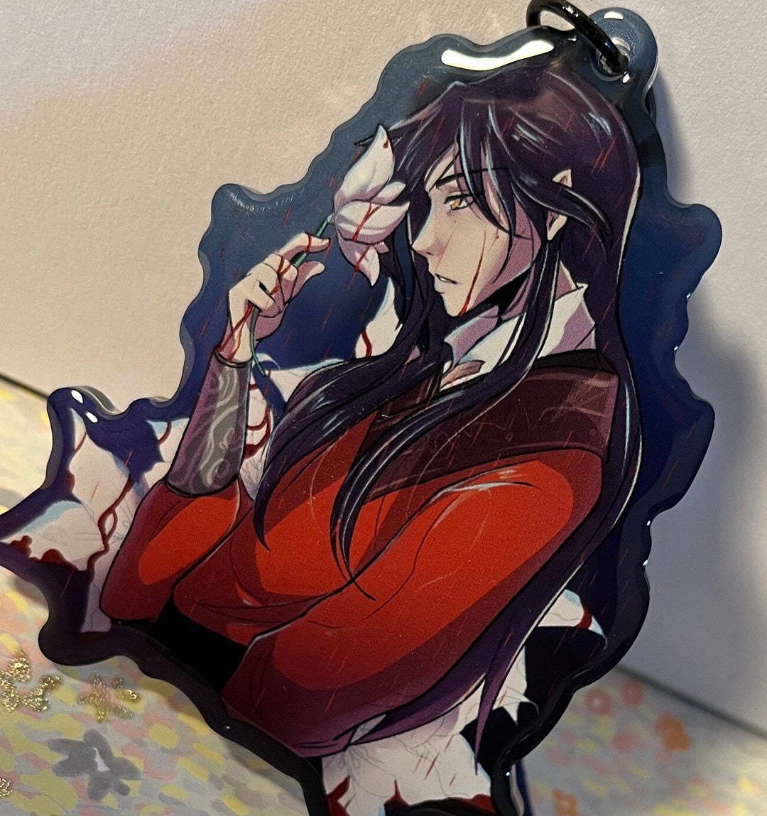 Heavens Officials Blessing Hua Cheng Lanyard Keychain Charms - Etsy