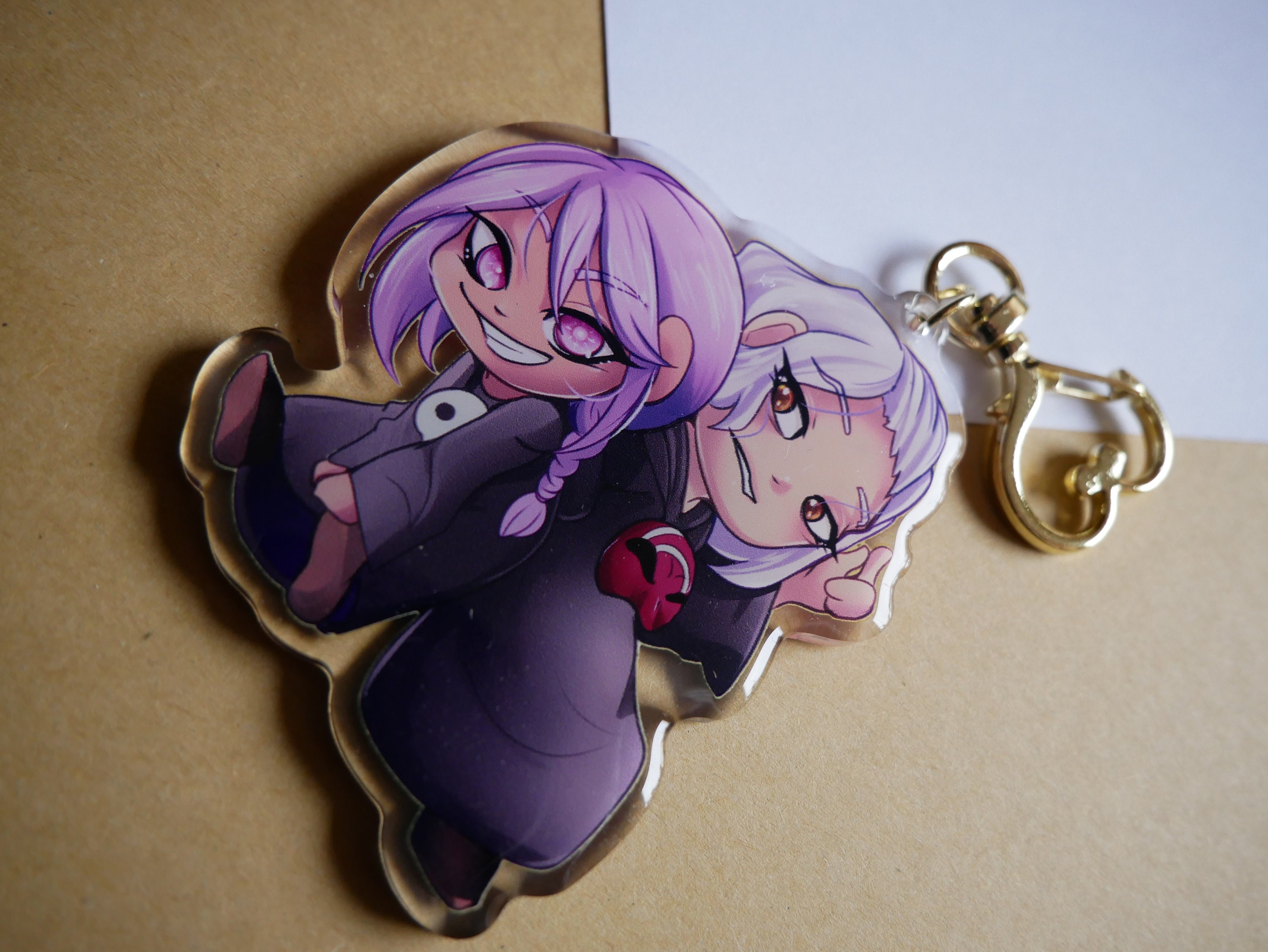 Hythlodaeus and Hades / Emet-selch Elpis Keychain-charm | Etsy