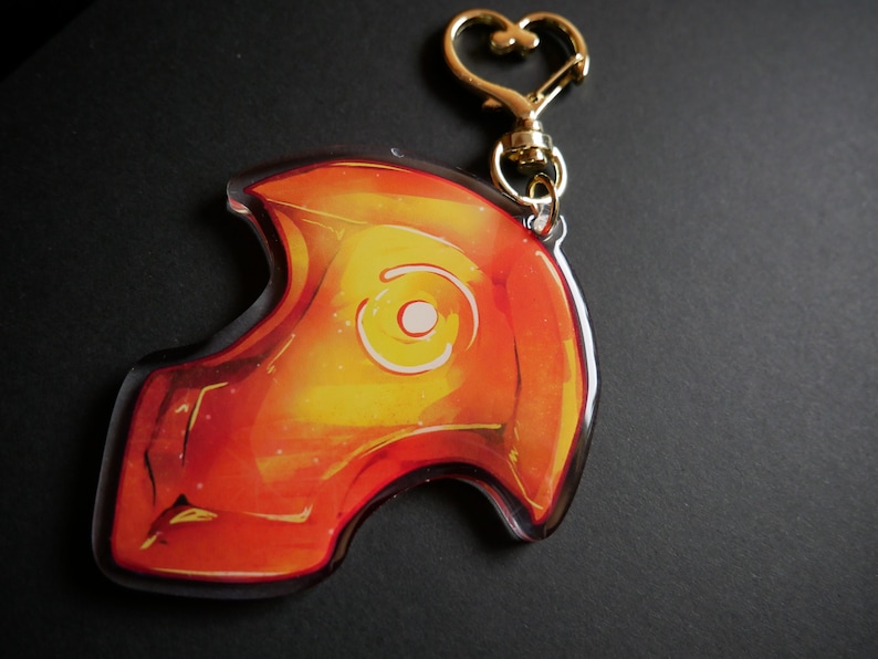 Azem Stone Keychain Charm/ Pin 14 Seat of Convocation Crystal - Etsy