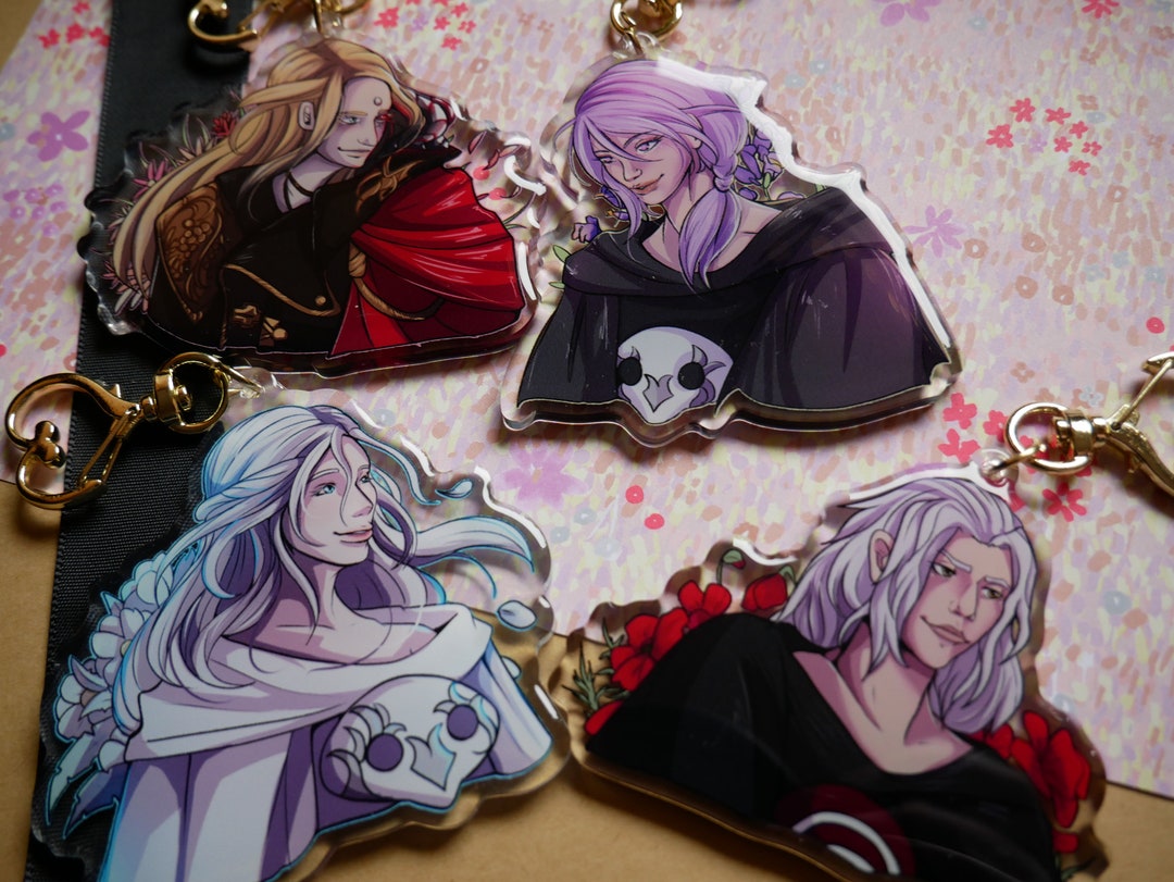 NEW STOCK Endwalker Keychain Charms Zenos Emet-selch / Hades Venat ...