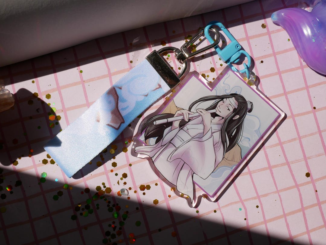 Lan Xichen Zewu-jun Keychain: MXTX Mo Dao Zu Shi Lanyard - Etsy