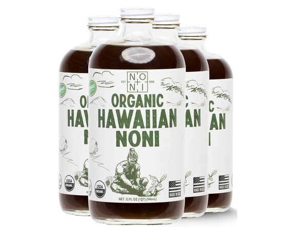 Organic Hawaiian Noni Juice 32oz X 4 - Etsy
