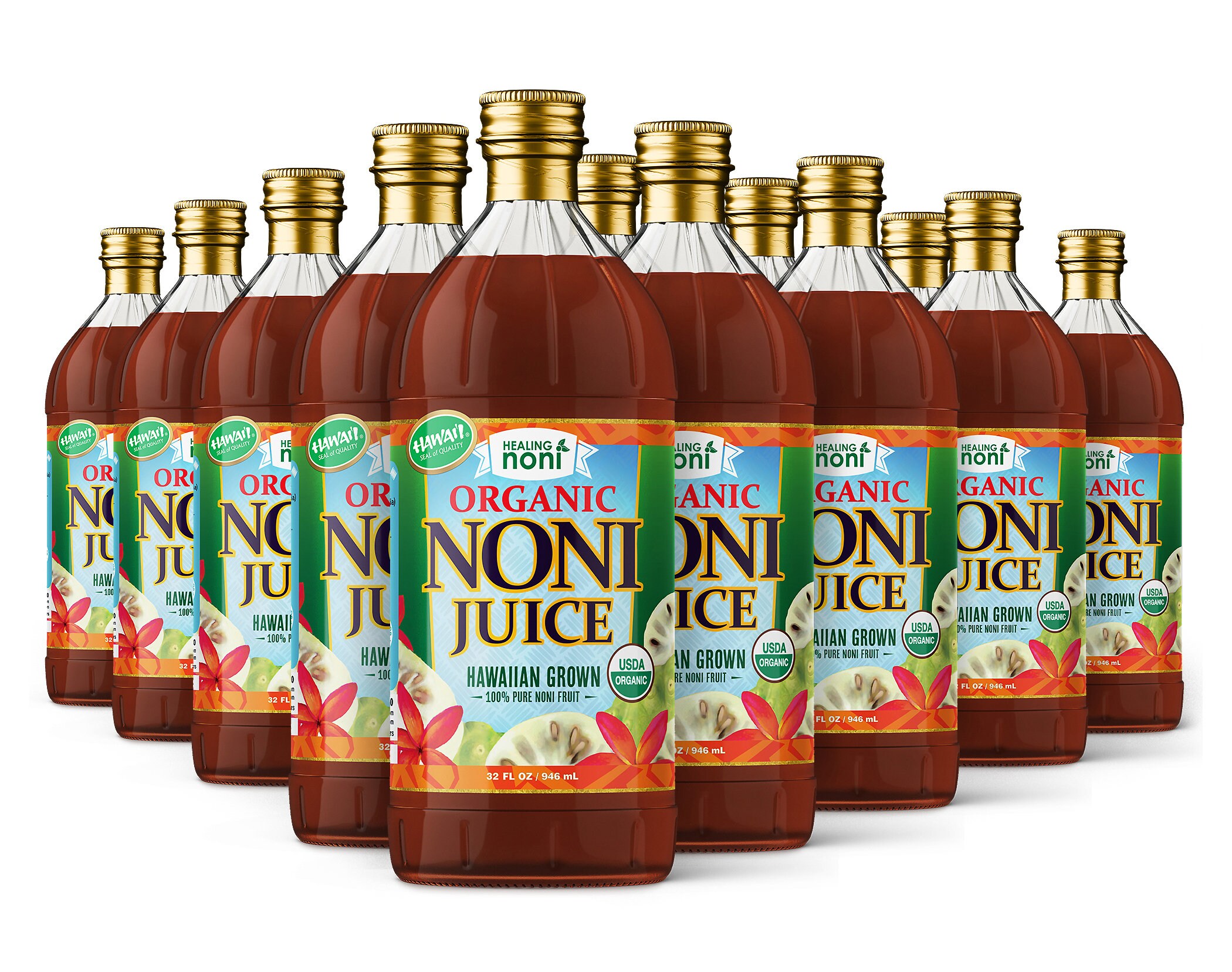 Organic Hawaiian Noni Juice 32oz X 12 | Etsy