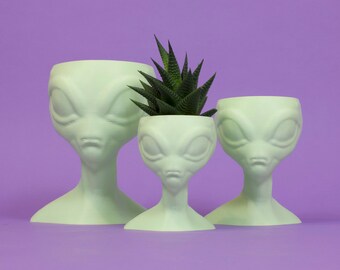 Alien Planters - Etsy