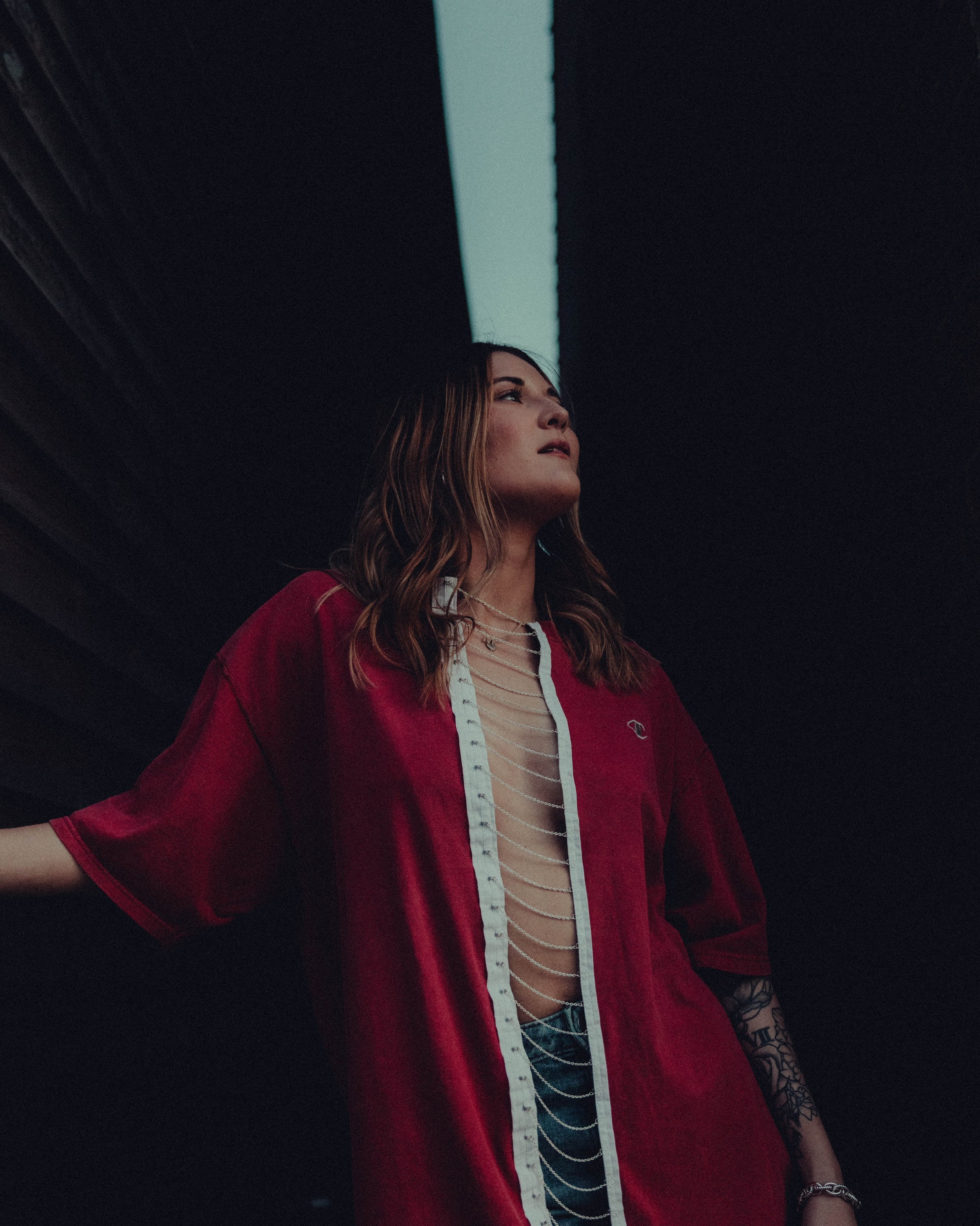 Reworked Champion Chain T-shirt - Etsy