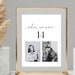 Photo Table Numbers When We Were Age Table Numbers Template Wedding ...
