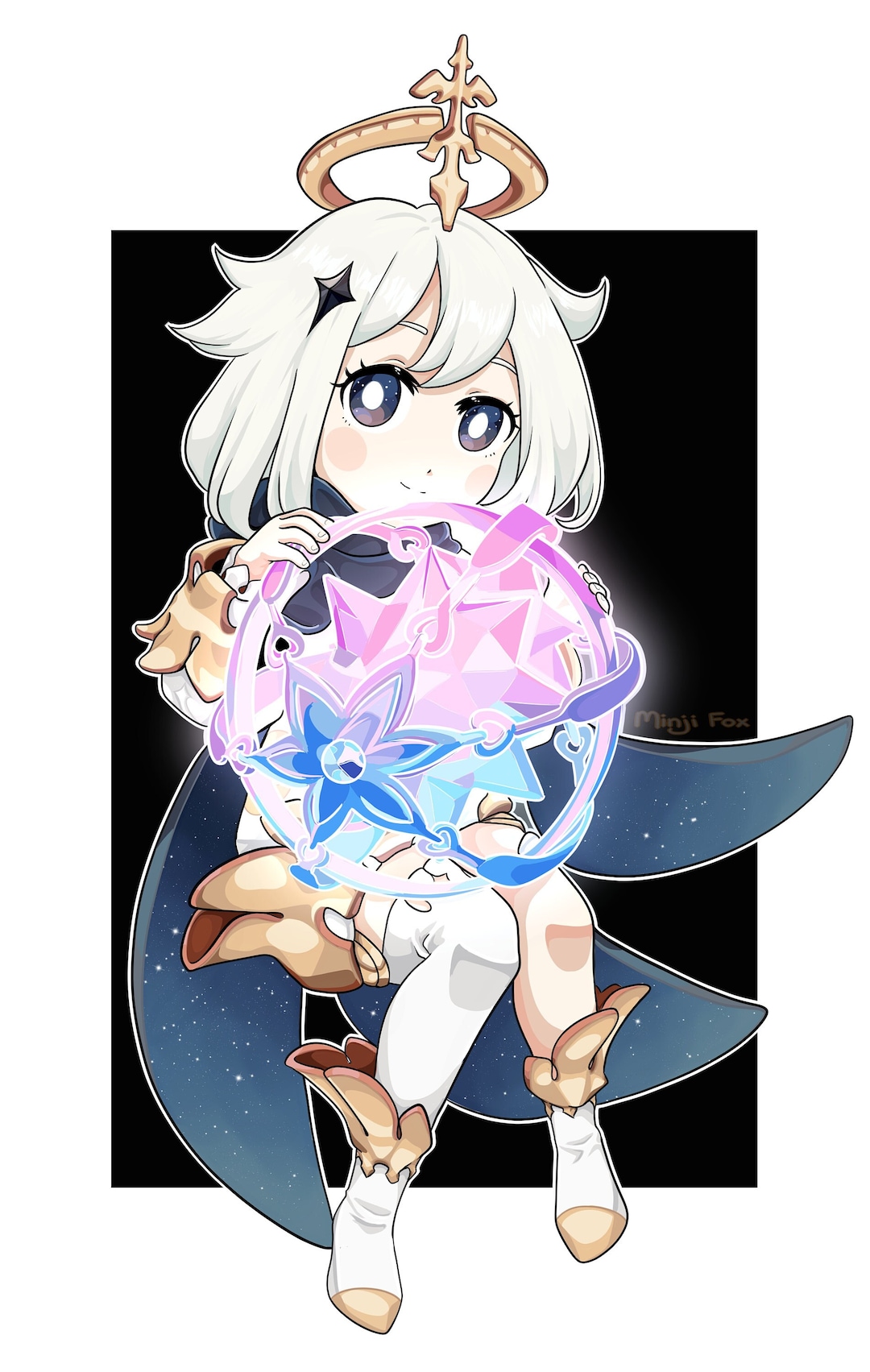 Paimon: Make a Wish Print - Etsy