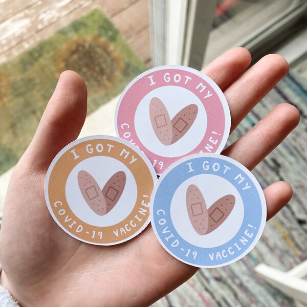 I Got My Covid Vaccine - Etsy