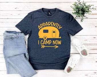 Apparently I Camp Now Svg - Etsy