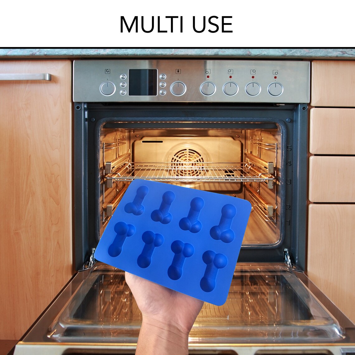 Penis Ice Mold Tray 2 Pack • for Ice Cubes, Baking & More • Great ...