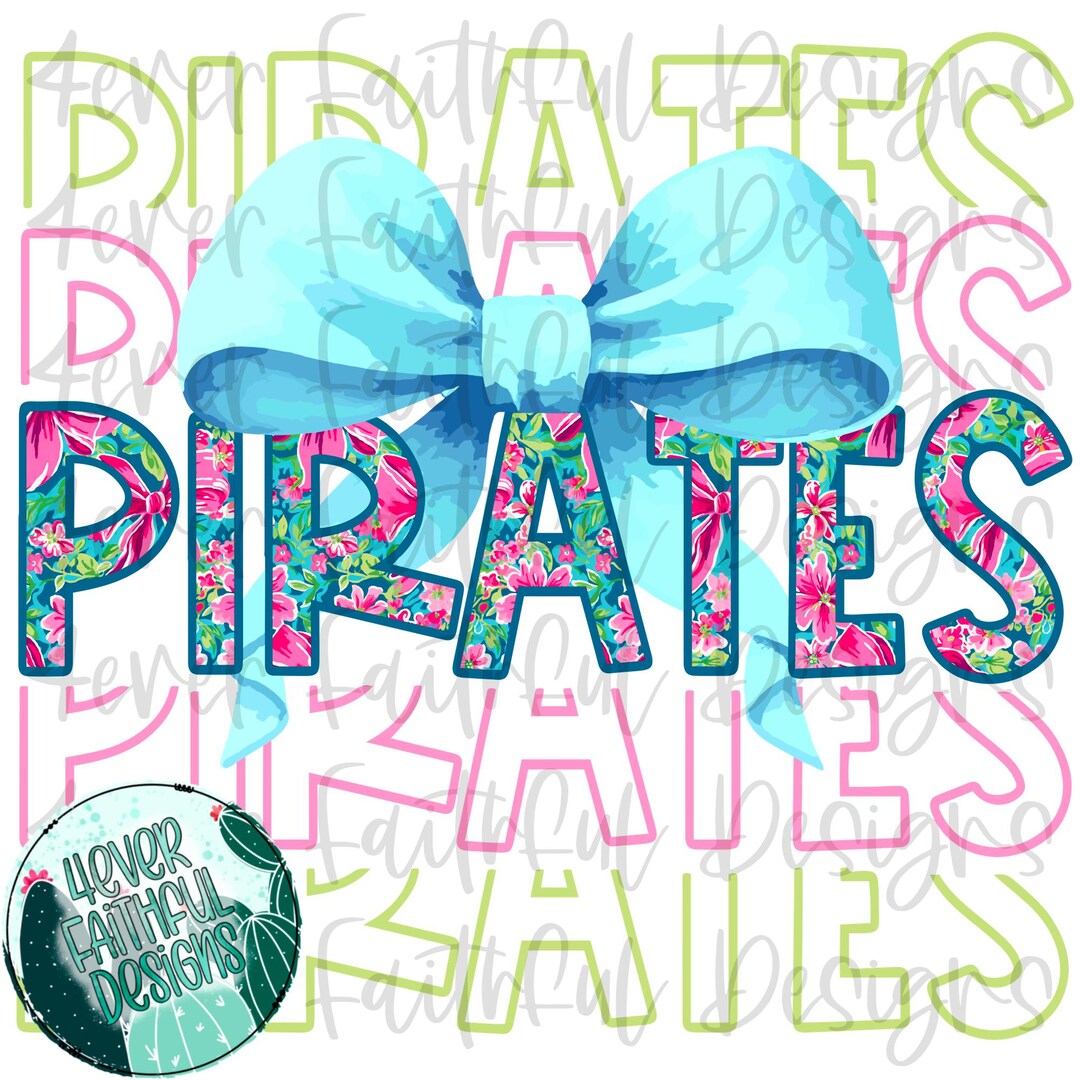 Preppy Pirates PNG, Cute Sport Design, Coquette Style Sports PNG ...