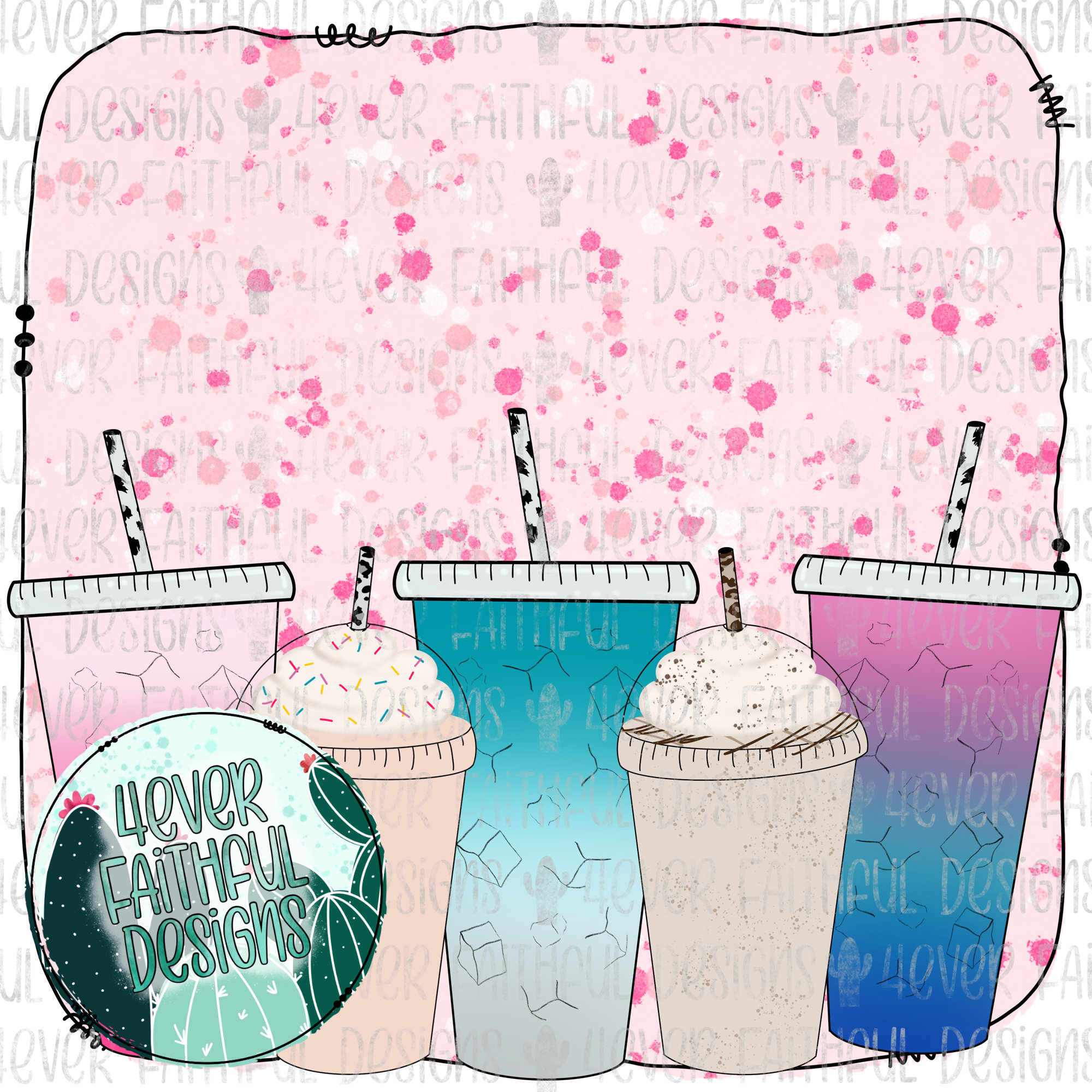 Customizable Loaded Teas & Shakes PNG, Cute Loaded Tea Shirt Design ...