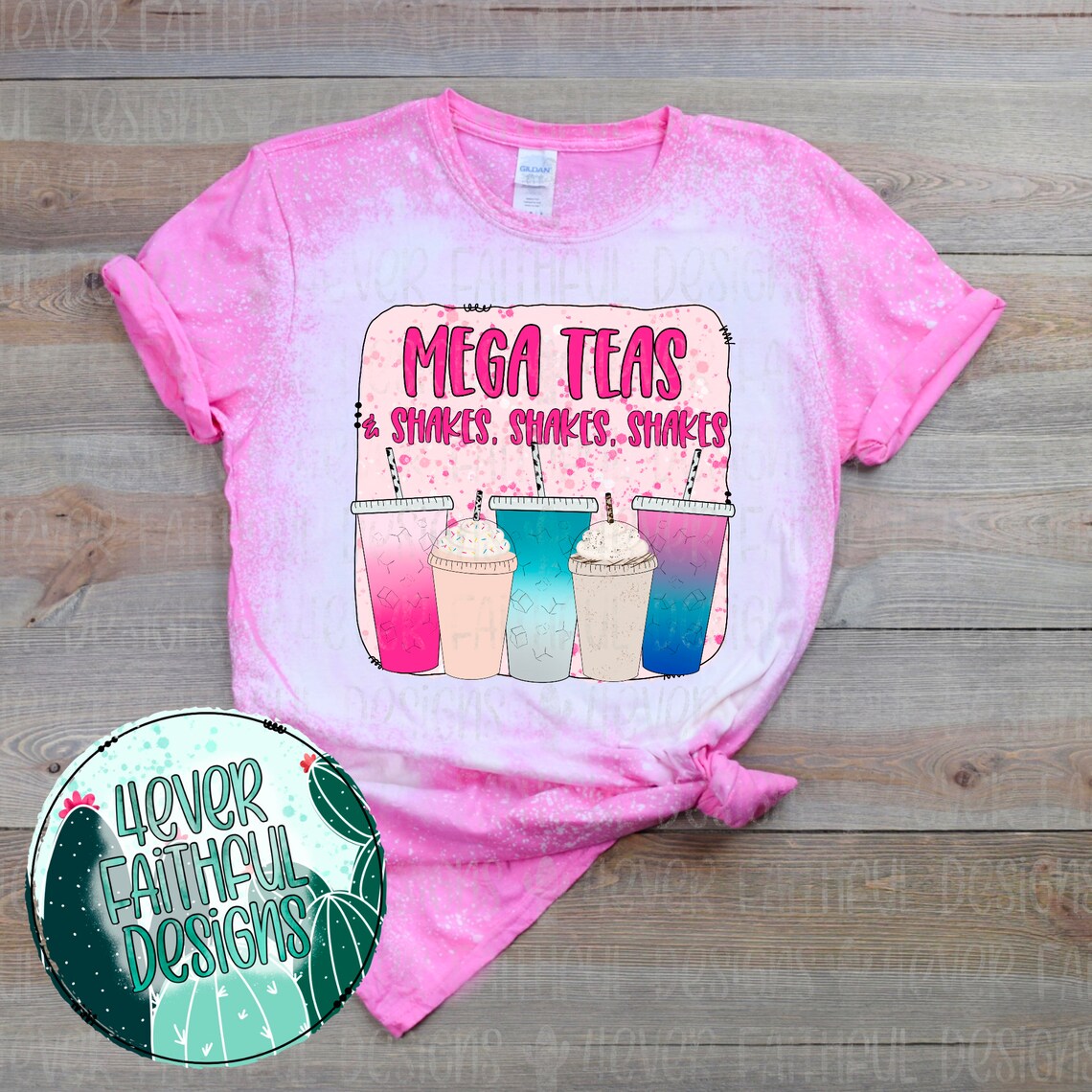 Mega Teas and Shakes Cute Mega Tea Shirt Design Loaded Tea - Etsy