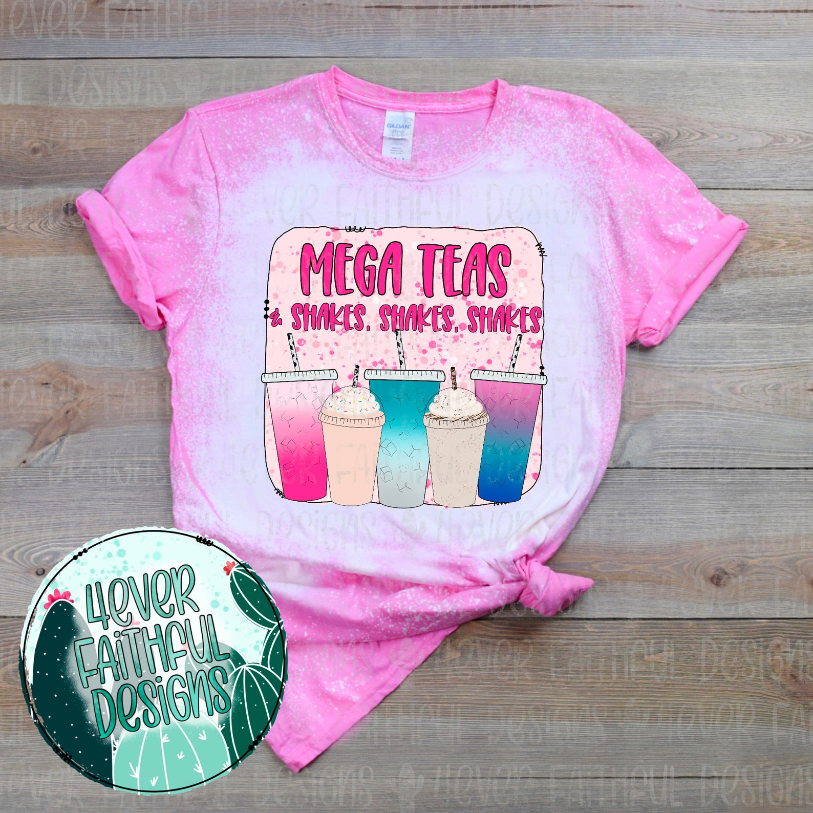 Mega Teas and Shakes Cute Mega Tea Shirt Design Loaded Tea - Etsy