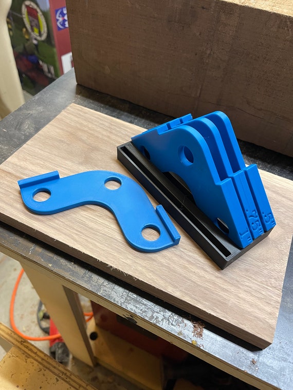 Corner Radius Router Jig Set of Four With Holder Router | Etsy