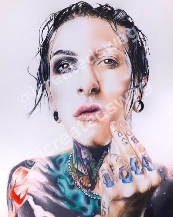 Chris Motionless 2022 Hair