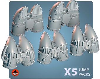 Space Marine Jump Packs for Grimdark Sci Fi and Fantasy Games - Etsy
