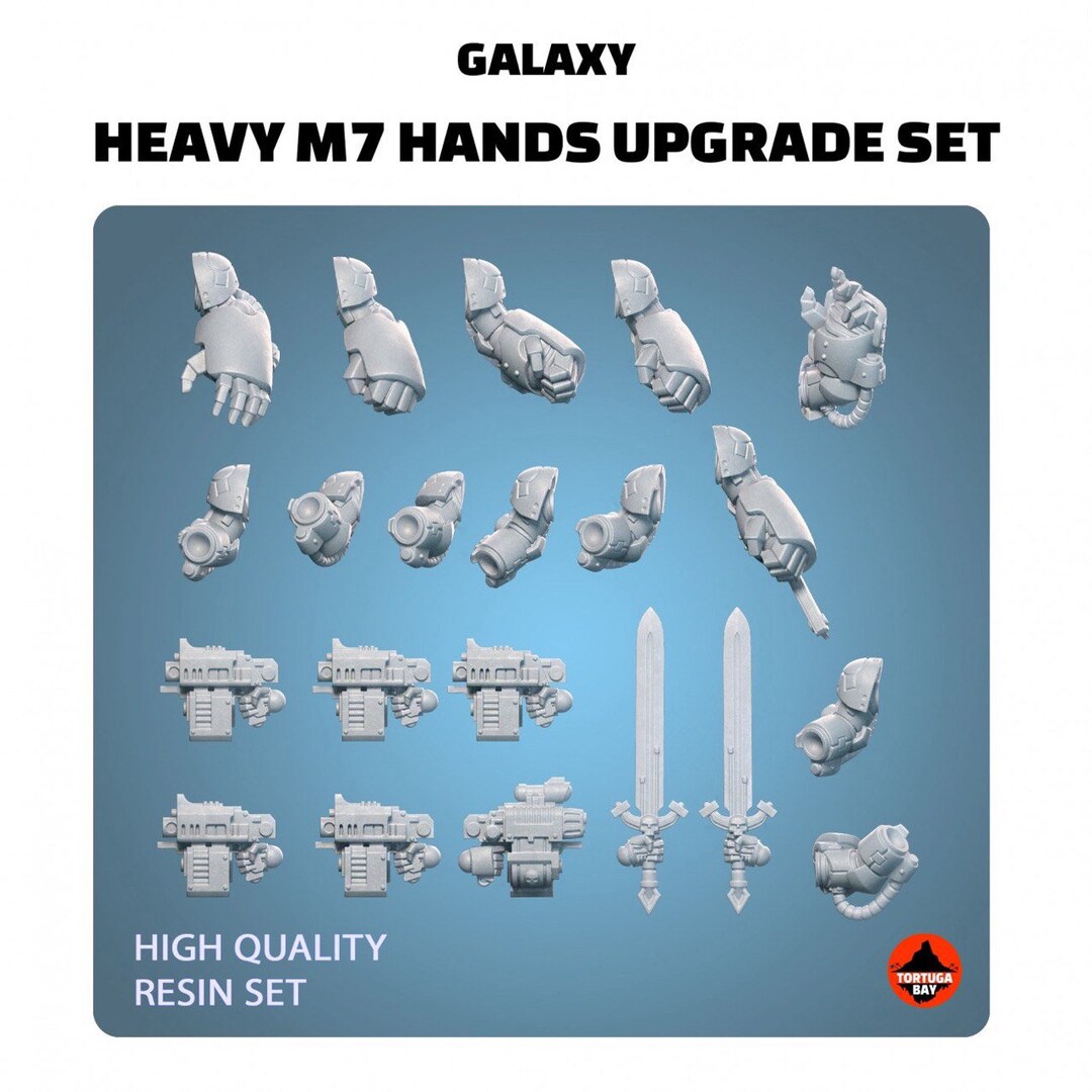 Heavy M7 Hands Upgrade Set - Etsy Sweden