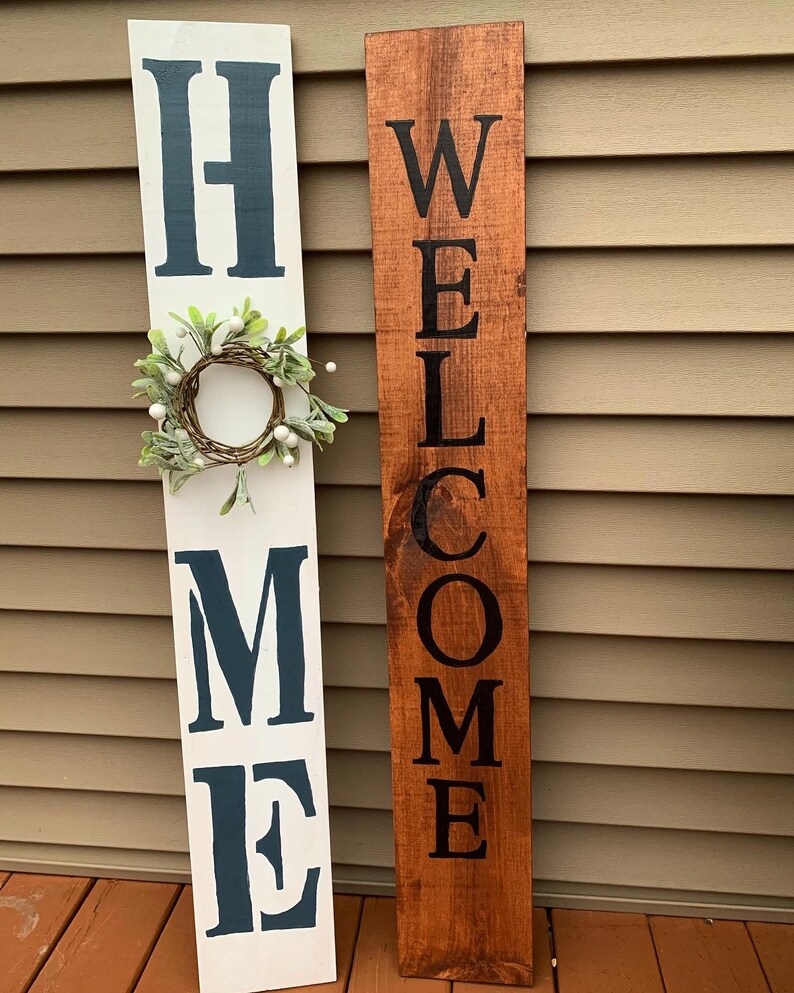 Front Door Sign - Etsy