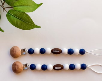 Dallas Cowboys Toy Collection Pacifier Clip Rattle Toy Go Cowboys Baby ...