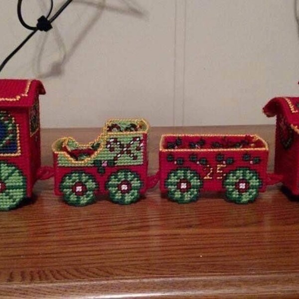 Train Plastic Canvas - Etsy