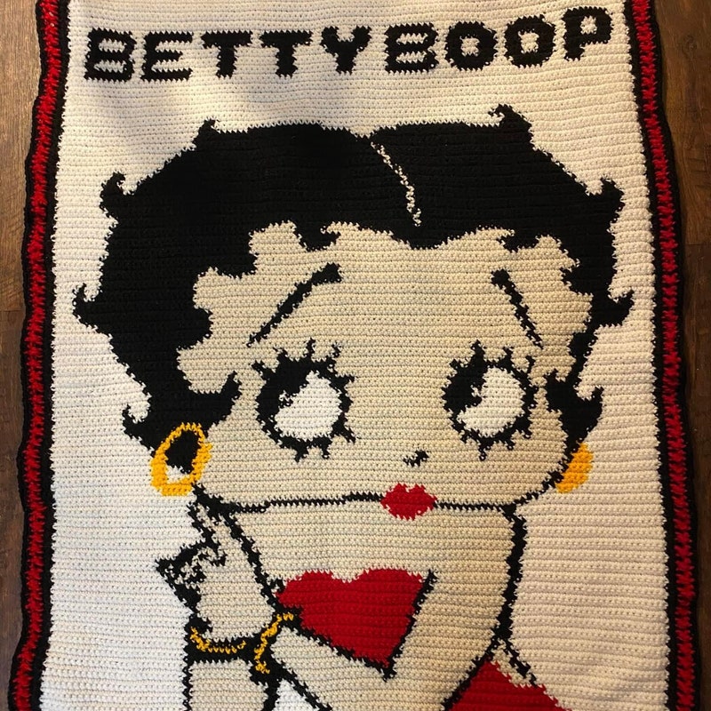 Betty Boop Crochet Pattern - Etsy